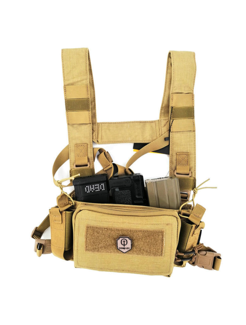 Conquer Micro Chest Rig - Tan