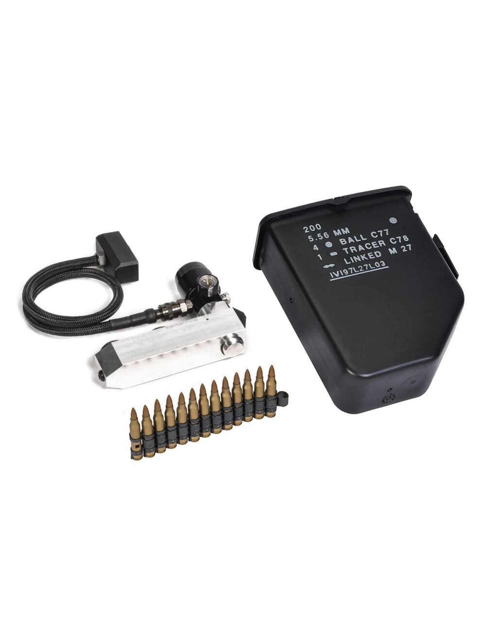 VFC M249 Box Magazine with Co2 Supply Module (Black)
