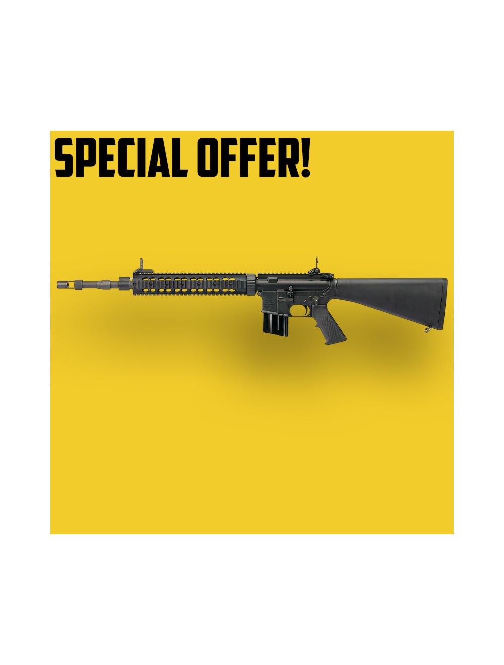 Colt MK12 MOD1 Airsoft Gas Blowback Rifle (by GHK - Forged Version ...