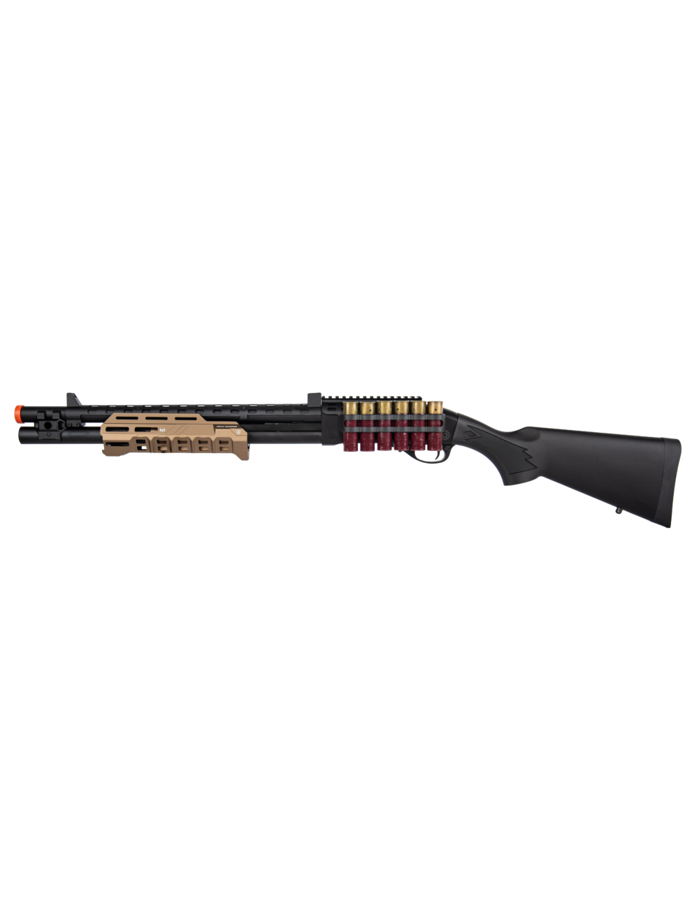 Strike Industries M870 VOA Pump Action Shotgun | Licensed Tactical M870 Tan