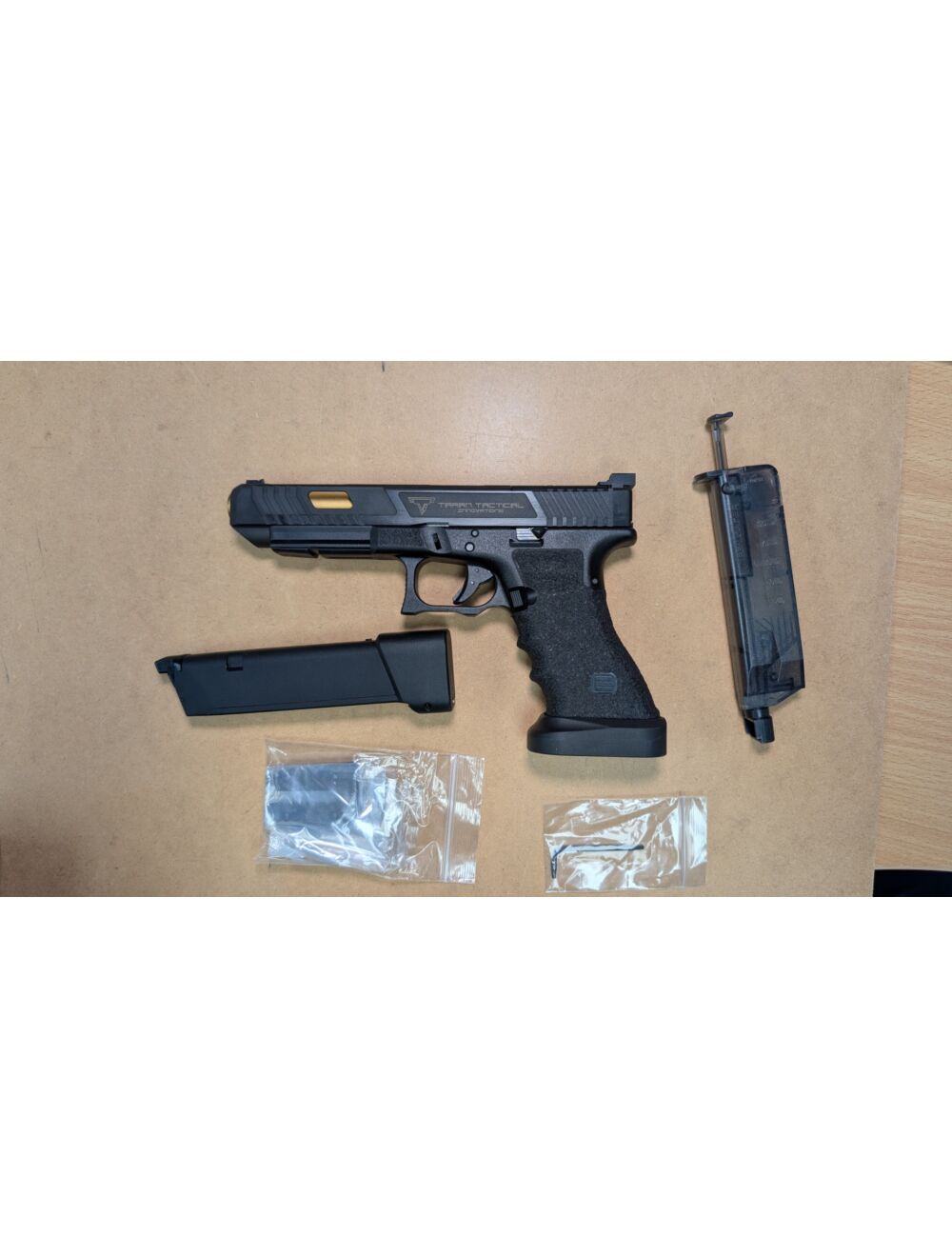 GHK Glock x TTI G34 MOS Combat Master JW2 GBBP by EMG (Steel Slide)