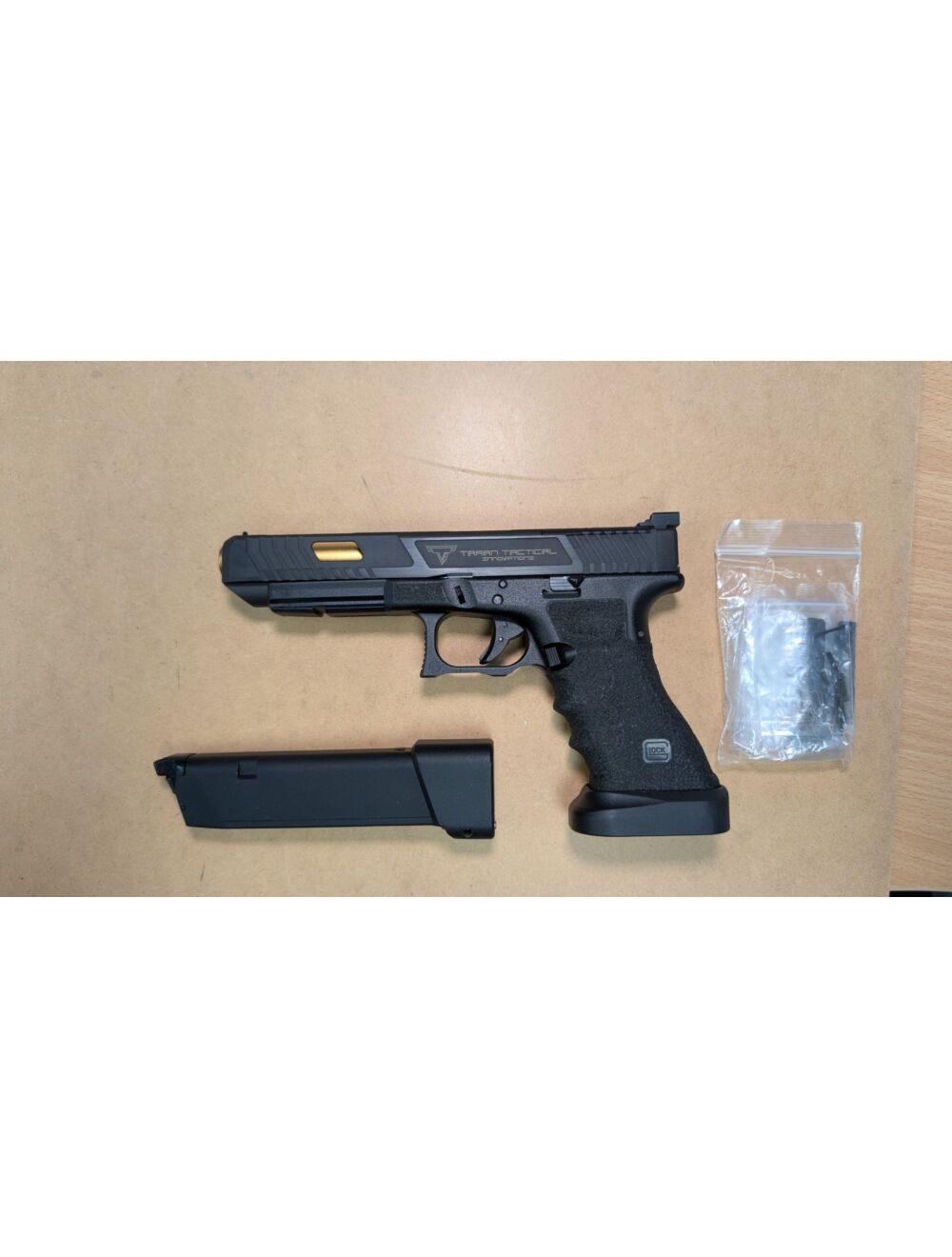 GHK Glock x TTI G34 MOS Combat Master JW2 GBBP by EMG (Steel Slide)